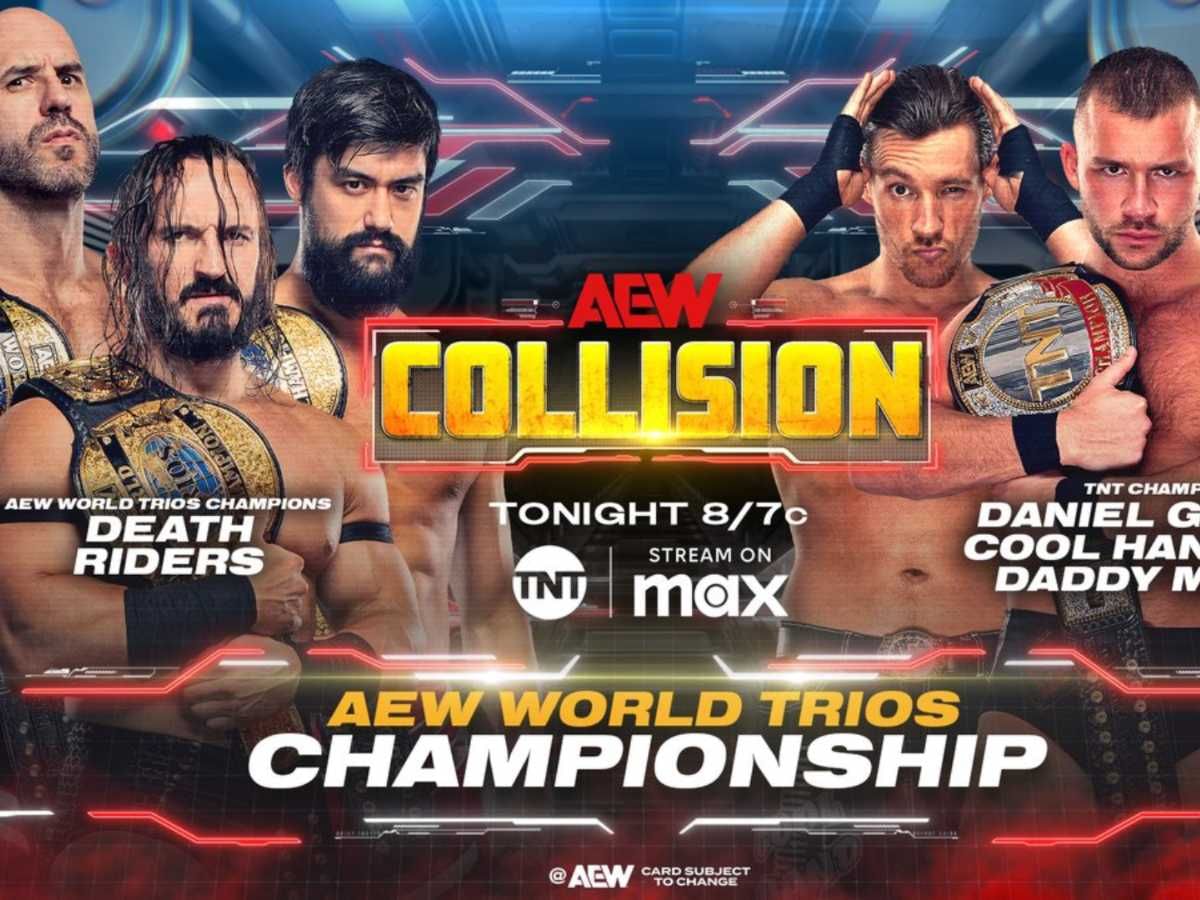 AEW Collision Live Results, recap, and grades: Epic World Title main event; First of four Death ...
