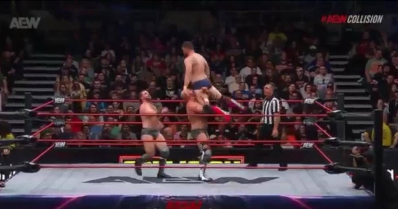 AEW Collision Results, Live Recap, and Highlights: FTR STEAL THE MAIN ...