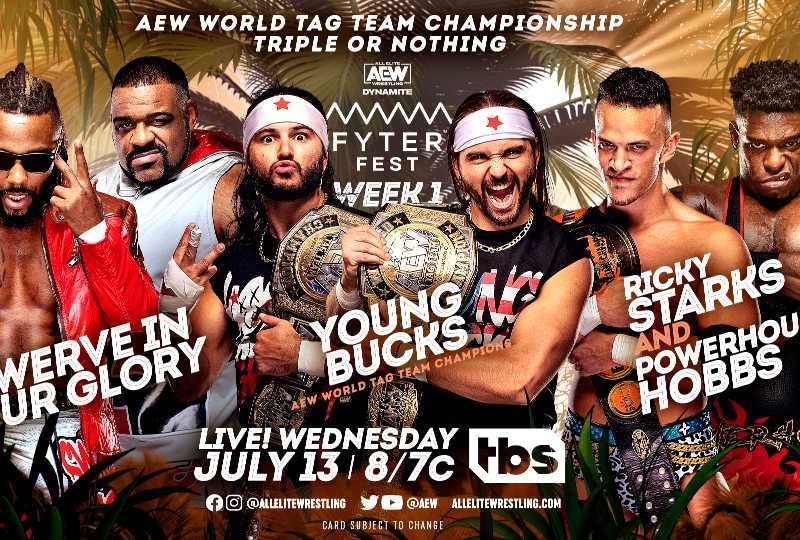 AEW Dynamite Live Results (July 13, 2022): Swerve In Our Glory defeat Ricky Starks & Powerhouse ...
