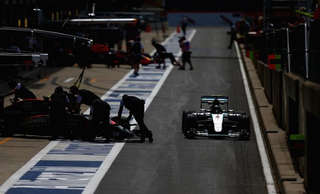 British Grand Prix Qualifying: Lewis Hamilton on pole