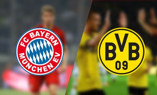 Bundesliga LIVE: Bayern Munich vs Borussia Dortmund