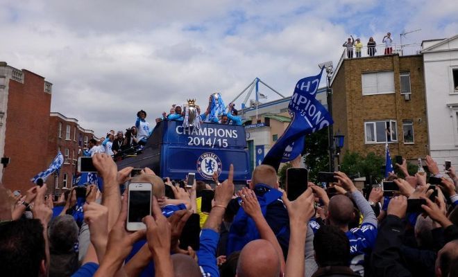 Chelsea Trophy Bus Parade