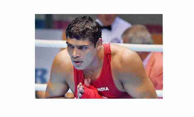 Commonwealth Games 2018: Boxing Men's +91kg Quarterfinal 2, India's ...