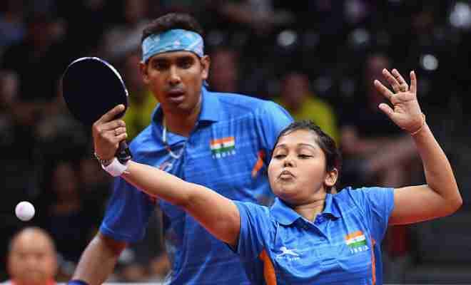 Commonwealth Games 2018: Table Tennis Mixed Doubles Bronze Medal Match ...
