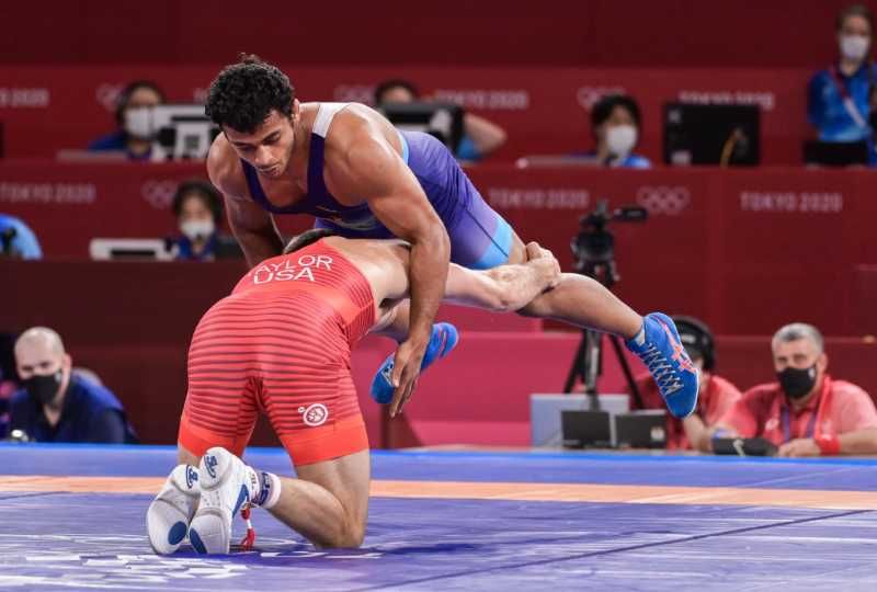 Deepak Punia loses to Myles Amine; misses out on winning a bronze medal