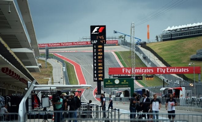 F1 United States Grand Prix: Nico Rosberg on pole