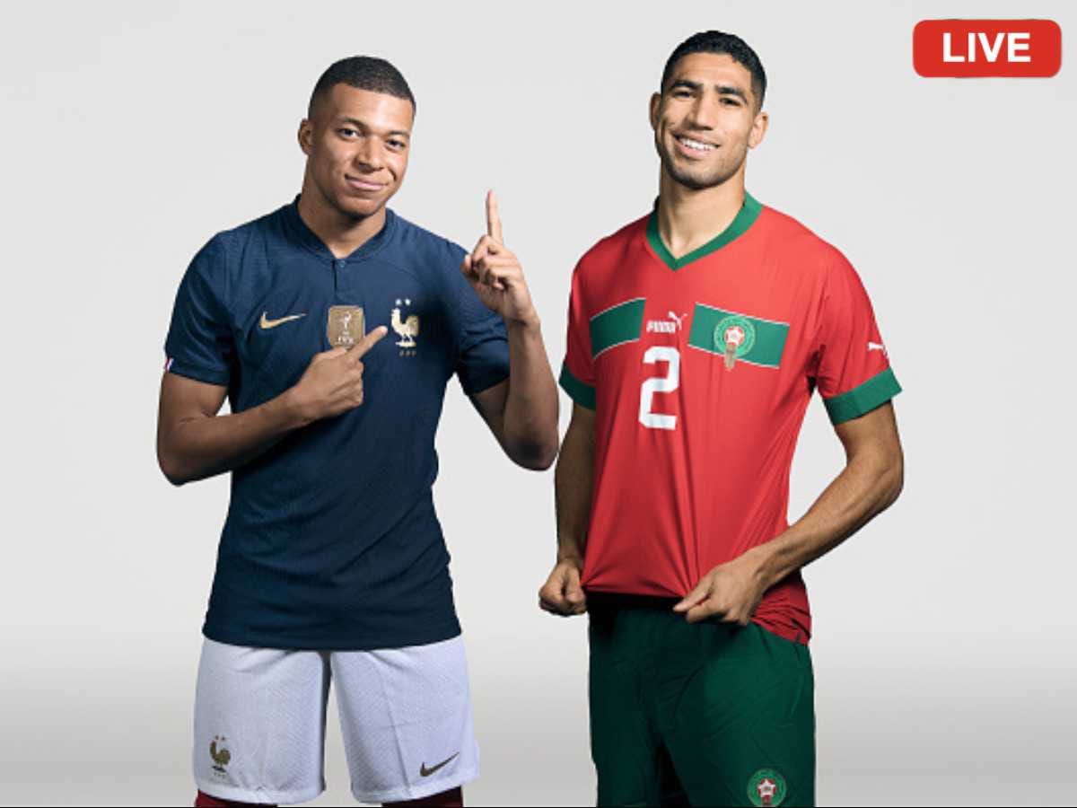 France vs Morocco Live Score, FIFA World Cup 2022 Qatar: France set up ...