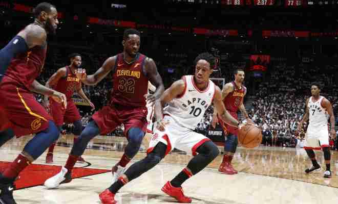 NBA Playoffs 2018 Live Score - Cleveland Cavaliers Vs Toronto Raptors ...