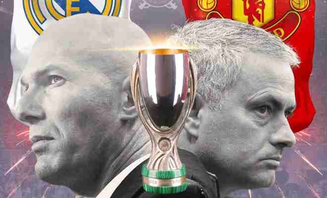 Real Madrid vs Manchester United Live Score and Commentary, UEFA Super ...