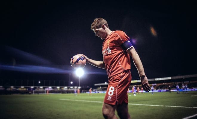 Steven Gerrard to play his final game at Anfield