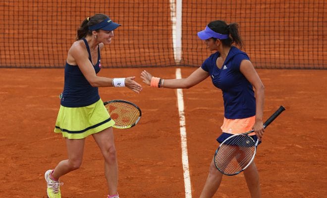 WTA Doubles final- Mirza/Hingis vs Mladenovic & Babos