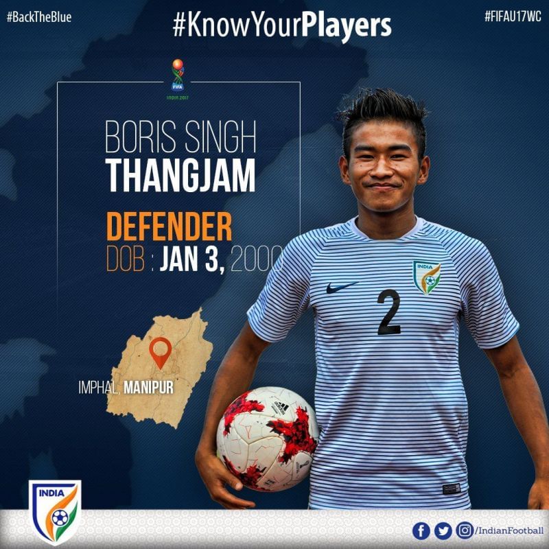 FIFA U-17 World Cup Indian team stars: 10 things to know about speedster Boris Singh Thangjam