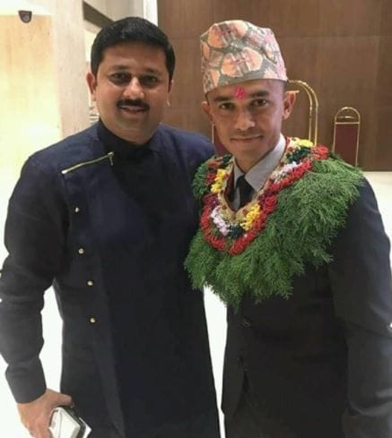 In Pictures: Sunil Chhetri and Sonam Bhattacharya's marriage ceremony