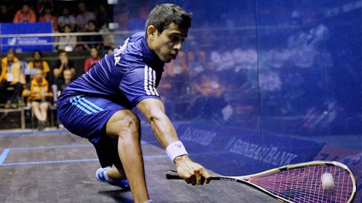 Top 4 most famous squash players of India