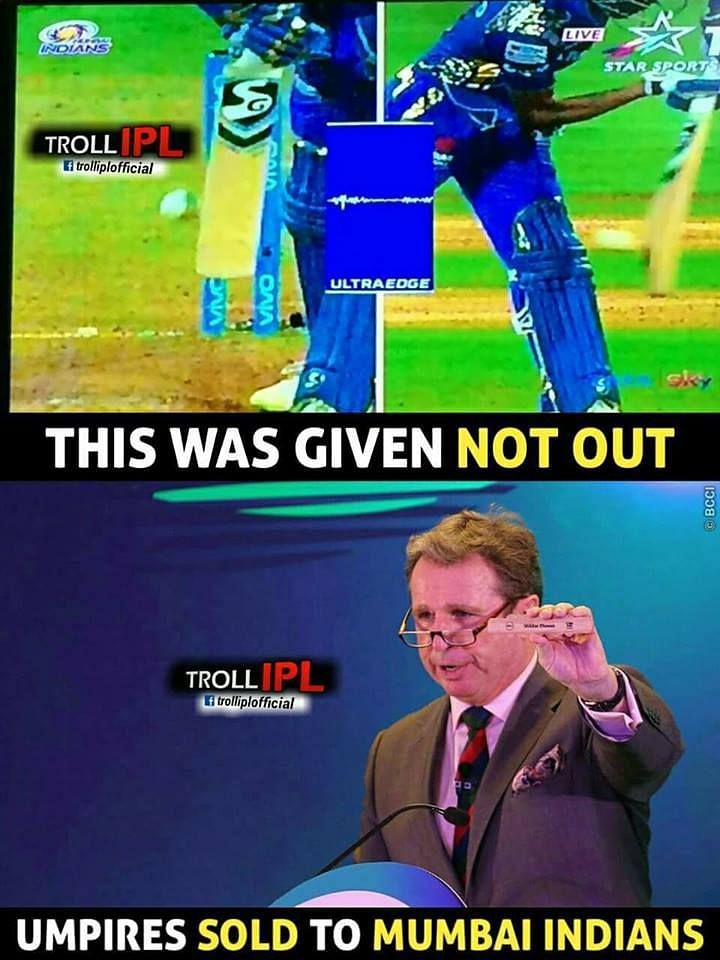 IPL 2018: 5 Best memes from the match between Mumbai Indians and Royal ...