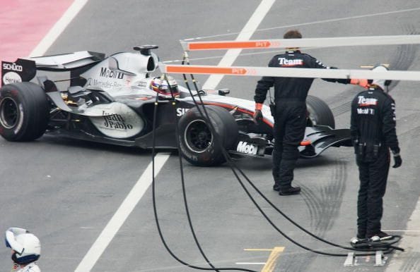 F1: Drivers who were Black Flagged during a Grand Prix