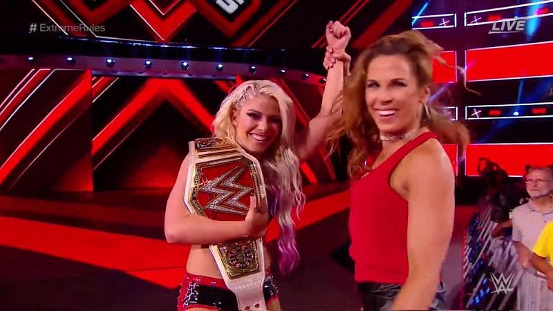 Extreme Rules 2018 Raw Womens Championship Extreme Rules Match Alexa