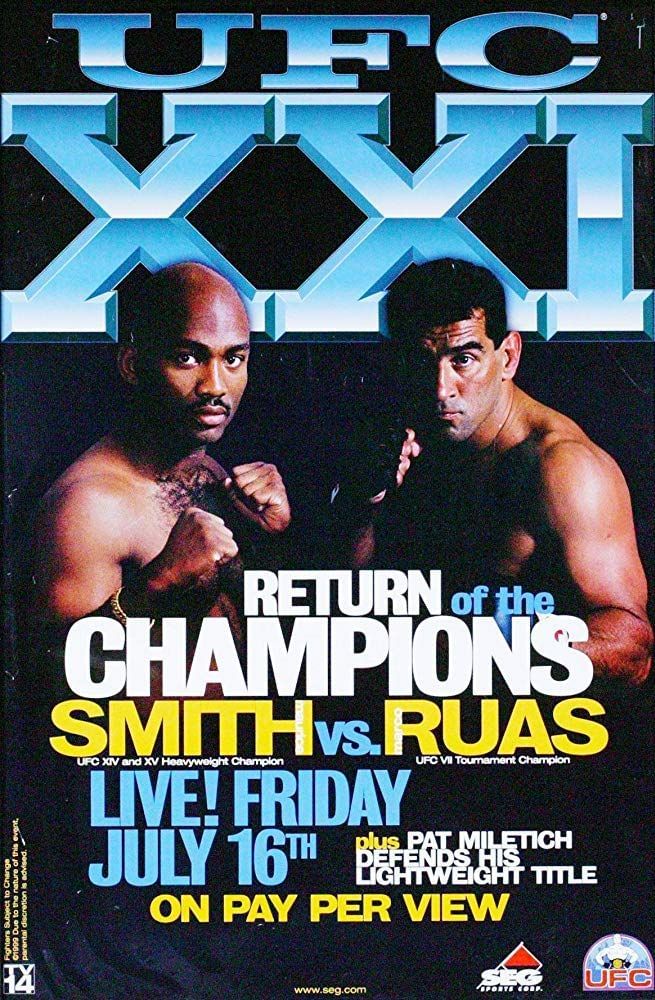 UFC 21: What happened when Marco Ruas made his long-awaited return to ...