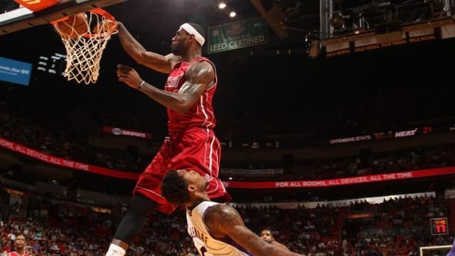 5 Most memorable dunks of LeBron James' career