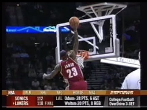 NBA: LeBron James' 5 Greatest dunks