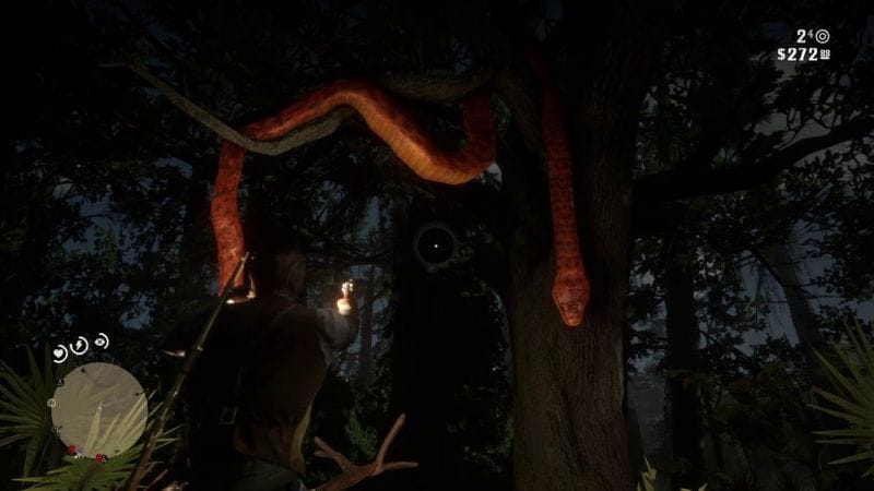 RDR 2 Giant Snake & Easter Eggs Locations; Jungle Book "KAA the Giant ...