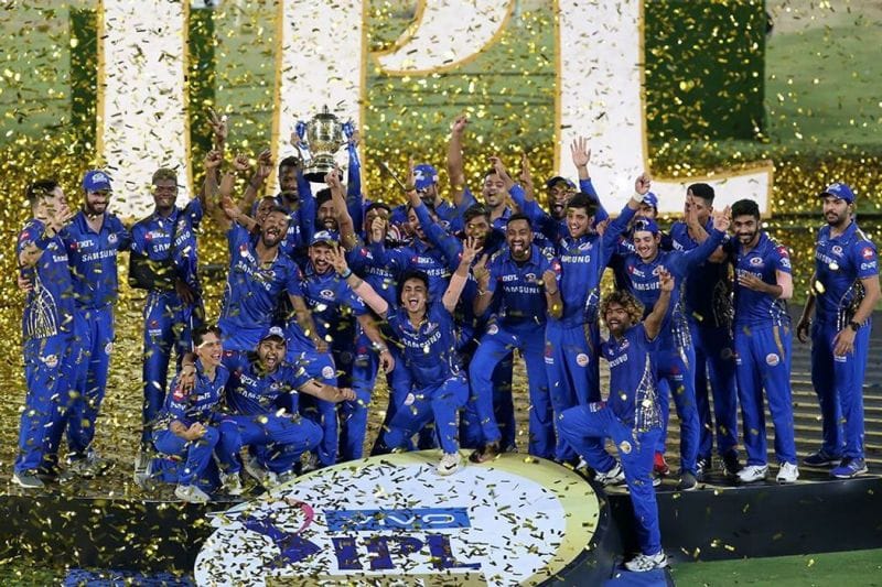 IPL trophy winners from 2008 to 2019