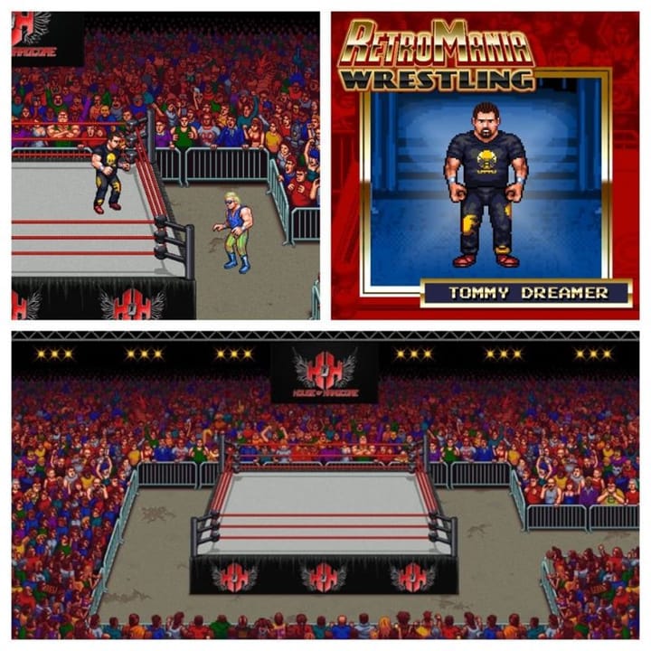 RetroMania Wrestling, official sequel to WrestleFest arcade game announced