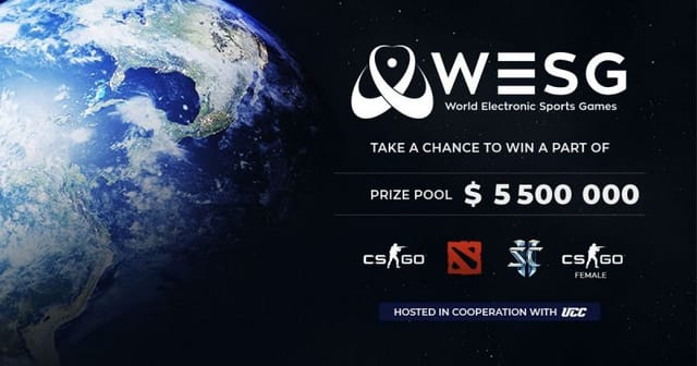 WESG announces $5.5 million prize pool for their upcoming tournament