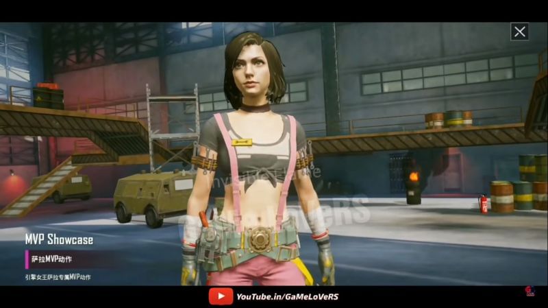 PUBG Mobile: New female character Sara to be launched in the upcoming patch