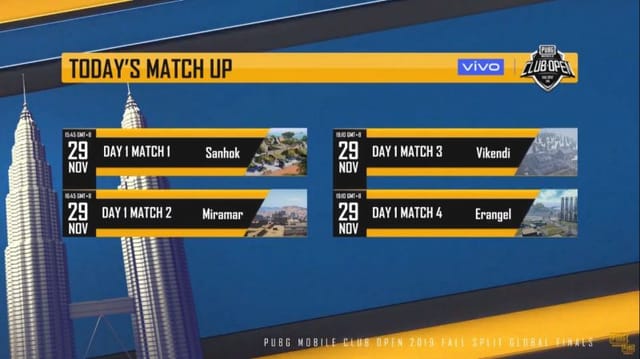 PMCO Fall Split 2019 Global Finals: Day 1 schedule announced; live ...