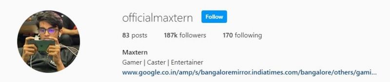 PUBG Mobile: Who is Maxtern?