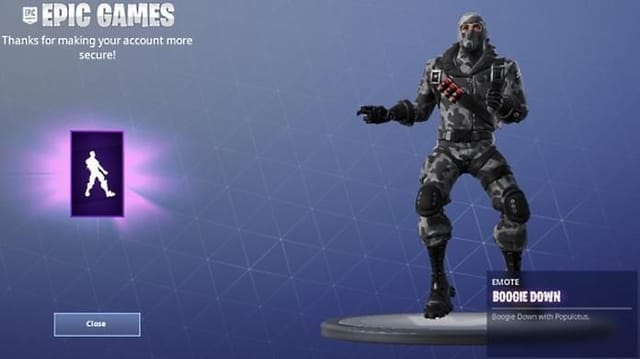 How to enable 2FA Authentication in Fortnite & Unlock free Boogie Down ...