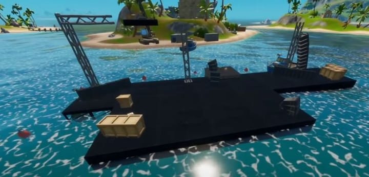 How to visit 'Stage North' of Sweaty Sands in Fortnite