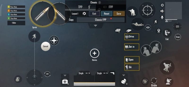 PUBG Mobile: Best claw setup settings and layout