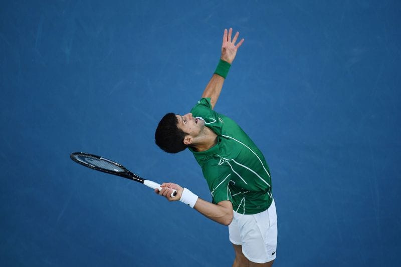 Novak Djokovic explains why he changed his service motion