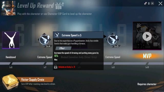 PUBG Mobile Andy Character: Release date, price and abilities