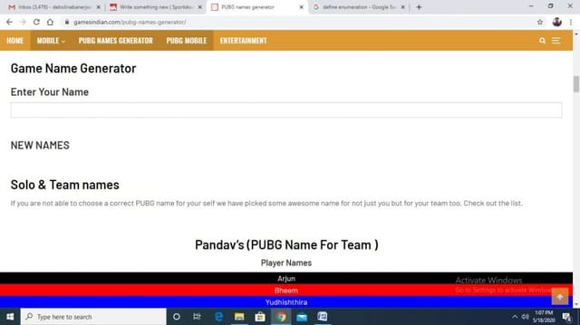 PUBG Mobile: Best name generators with symbols