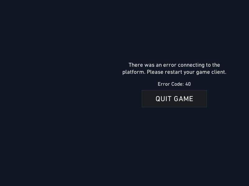 Valorant: How to fix error code 40