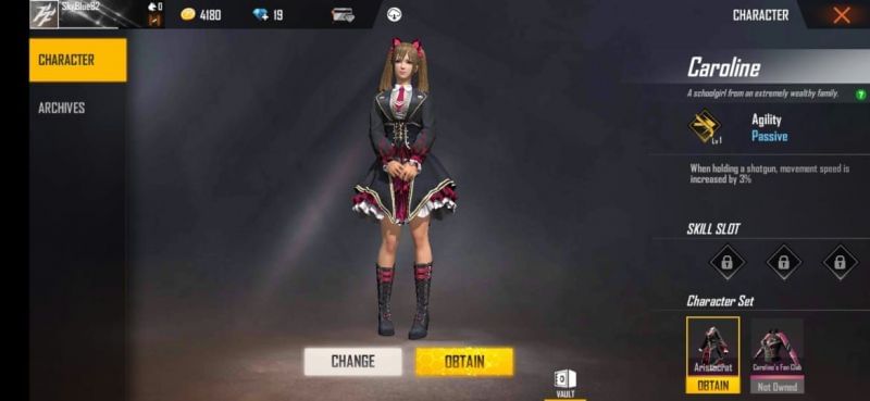 Free Fire: List of all the characters in the game