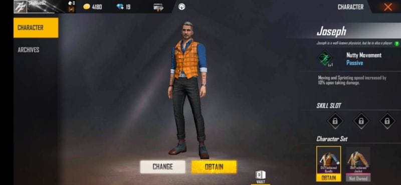 Free Fire: List of all the characters in the game
