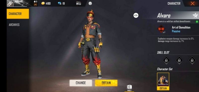 Free Fire: List of all the characters in the game