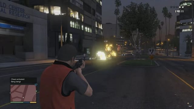 GTA 5 Explosive Bullets Cheat Code for PC, Xbox One and PS4