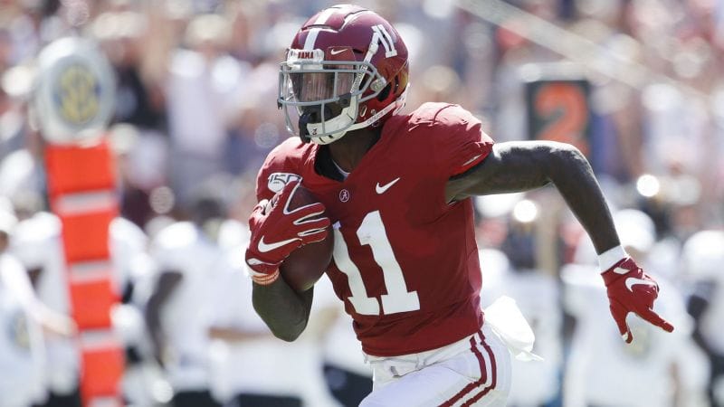 Raiders rookie WR Ruggs III hurts thigh helping friend move