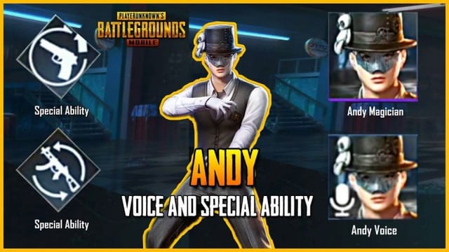PUBG Mobile Andy Character: All you need to know