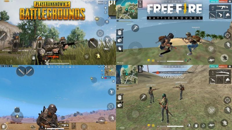 PUBG Mobile vs Free Fire: Which launched first?