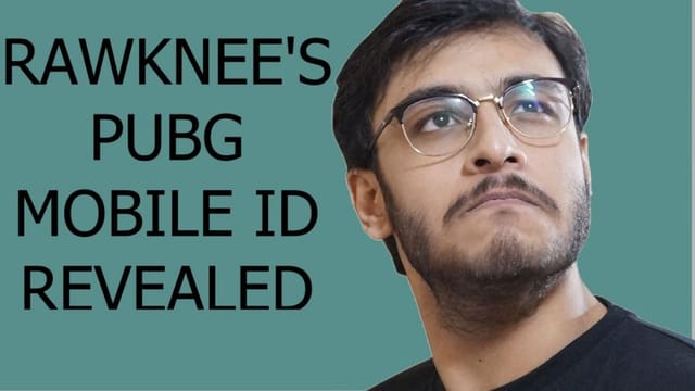 Rawknee's PUBG Mobile ID, setup, stream equipment and more