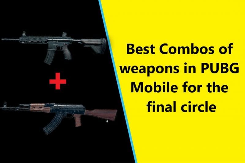 PUBG Mobile: Best gun combinations to survive in a small circle