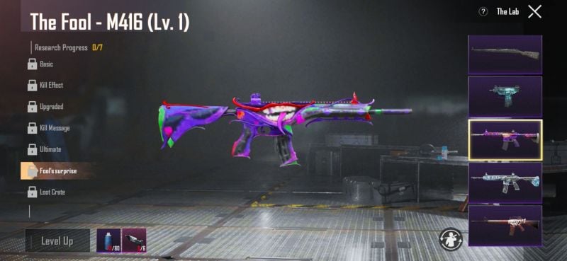 Top 5 upgradeable gun skins in PUBG Mobile
