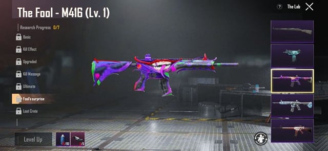 Top 5 upgradeable gun skins in PUBG Mobile