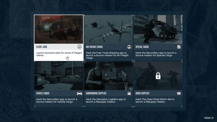 GTA 5: Full List of Client Jobs